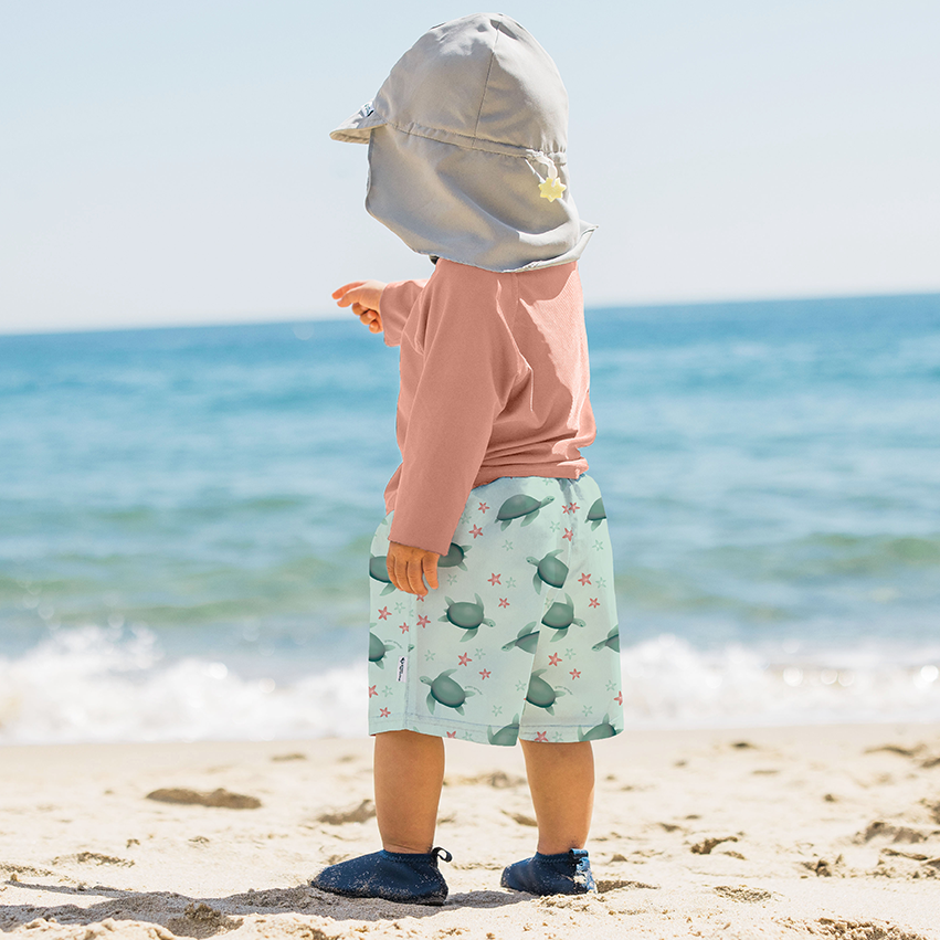 Eco Swim Trunks with Built-in Swim Diaper - Past Season – O2C Brands B2B